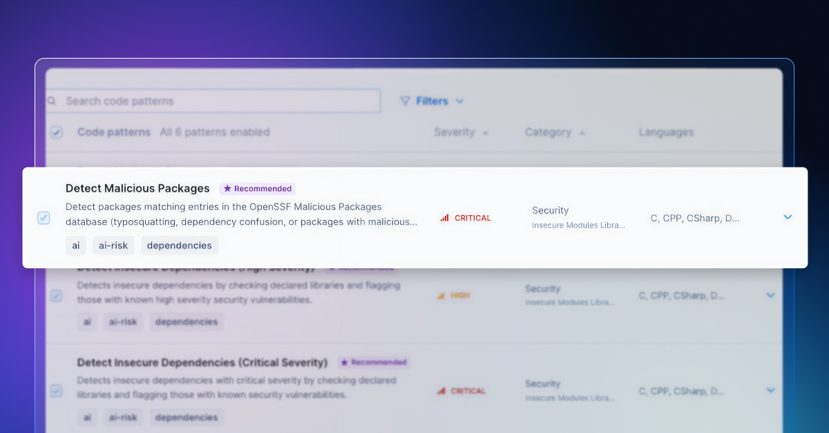 Codacy Now Detects Malicious Packages like Shai-Hulud 2.0